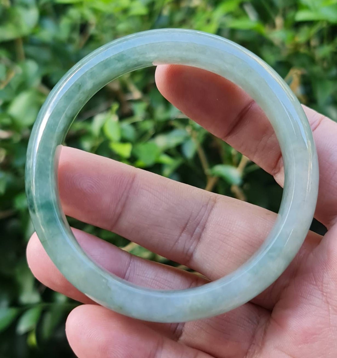 58.8mm Certified Rare Natural Translucent Icy Faint Apple - Etsy