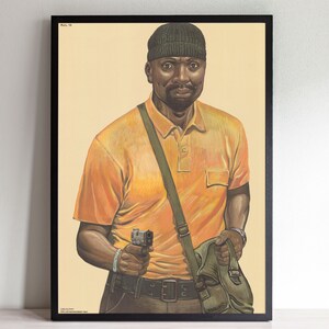 Vintage Shooting Target Poster by Malik William Tai Used by Belgium ...