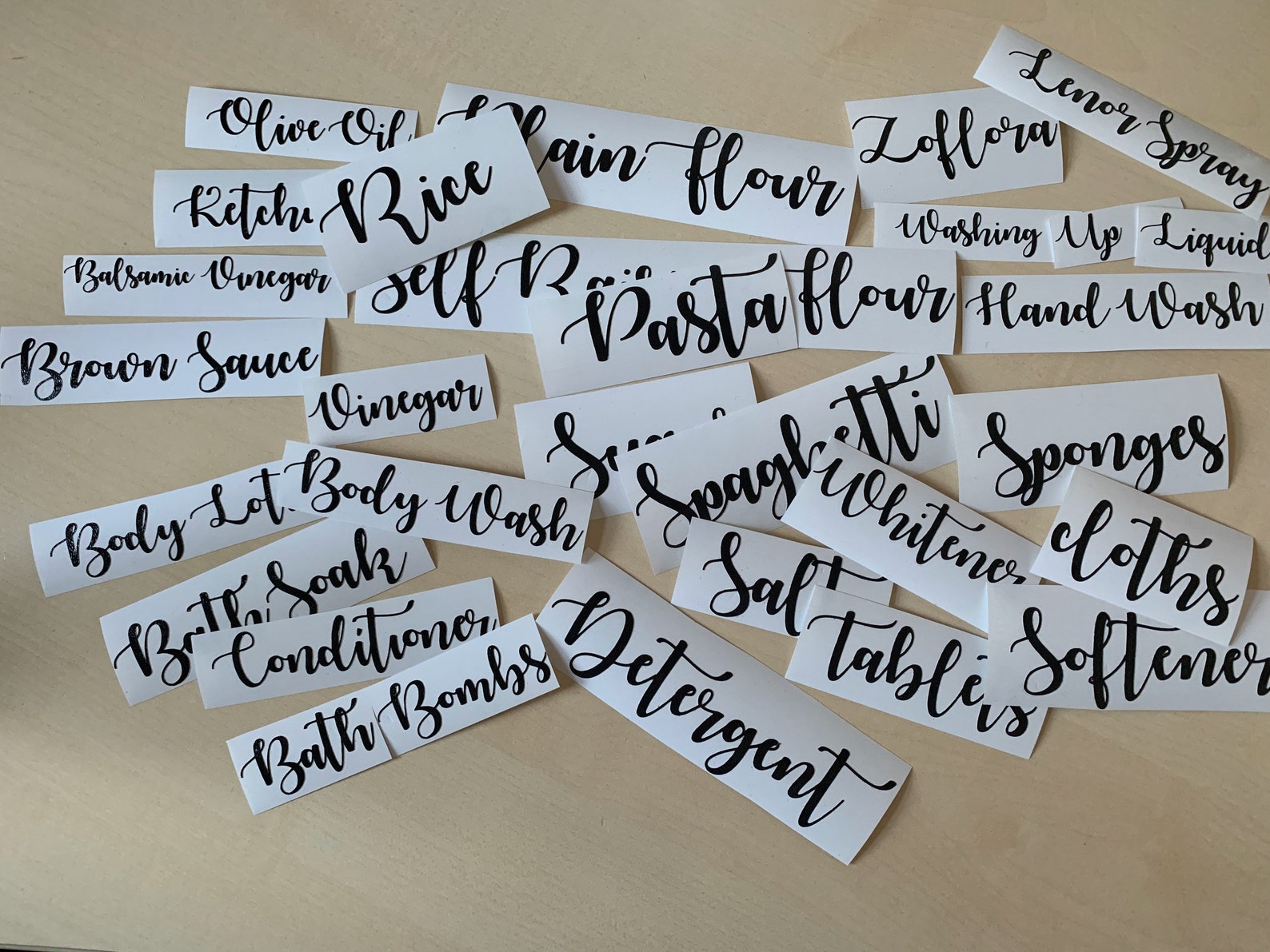 Vinyl Decal Labels - Etsy