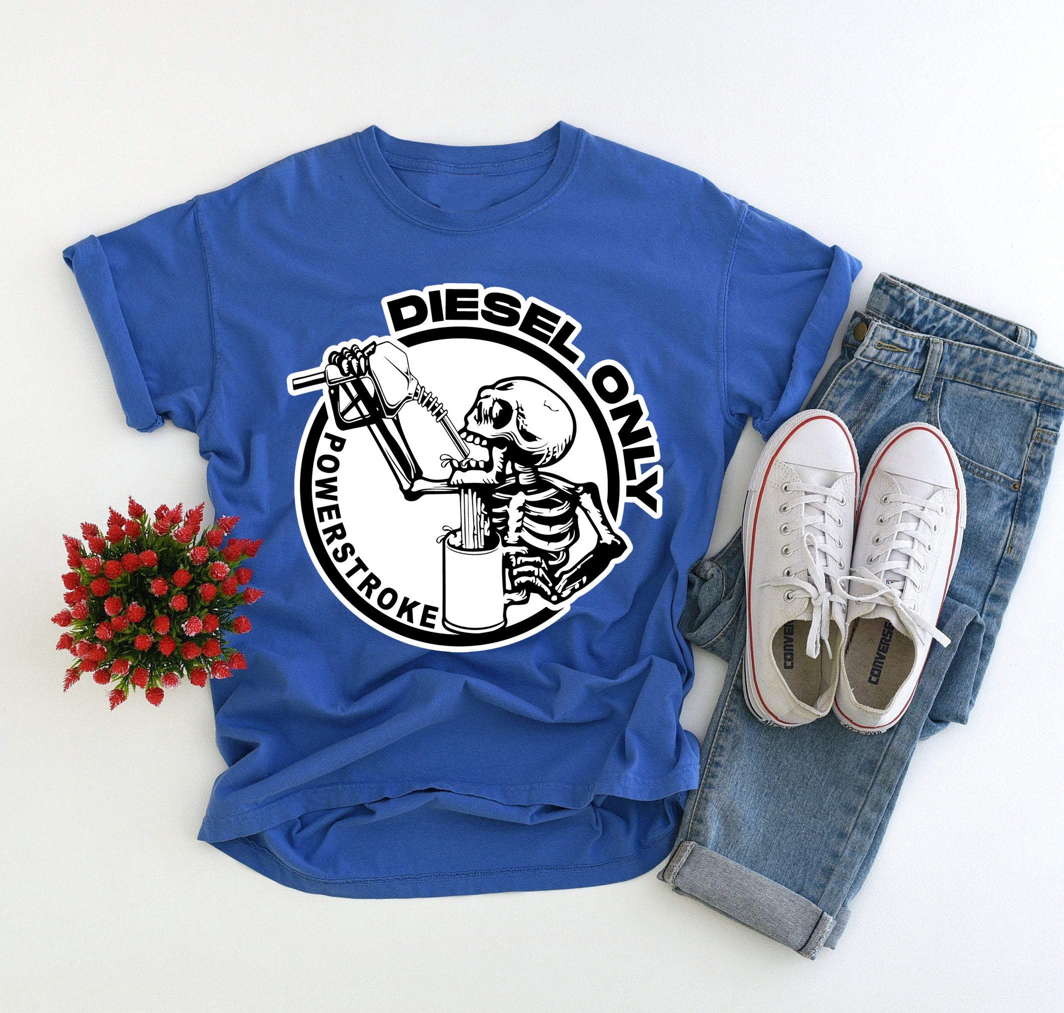 Cummins Diesel Only shirt, Diesel Only Powerstroke Shirt, Mechanic ...