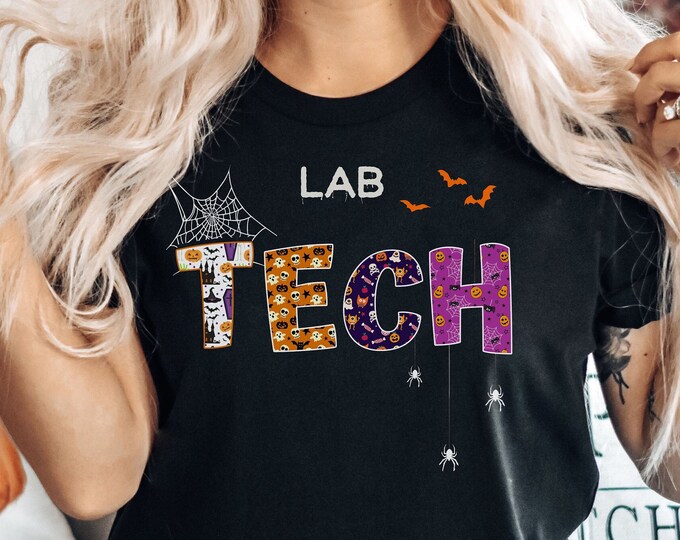 Lab Tech Shirt, Sweatshirt, Hoodie, Tank Top, Gift, Laboratory ...