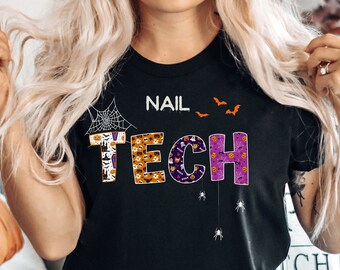 Nail Tech Halloween - Etsy