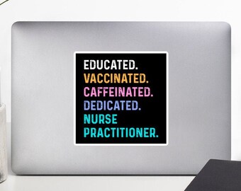Nurse Practitioner Sticker - Etsy