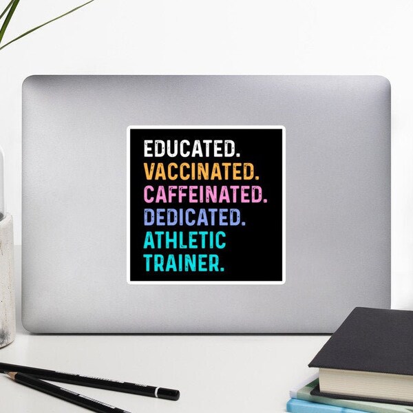 Athletic Trainer Sticker - Etsy Ireland