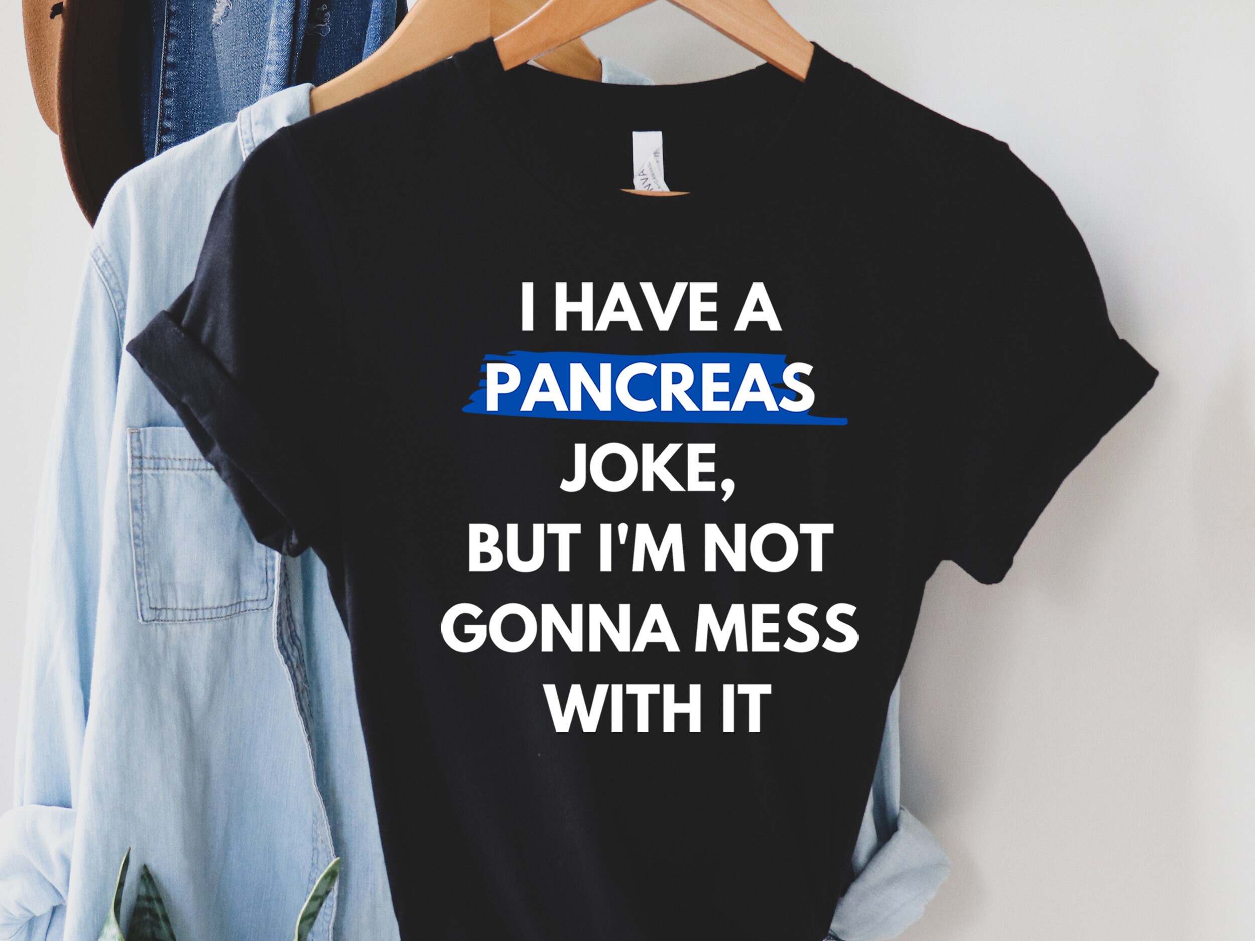 Pancreas Joke Shirt Long Sleeve Sweatshirt Tank Top - Etsy