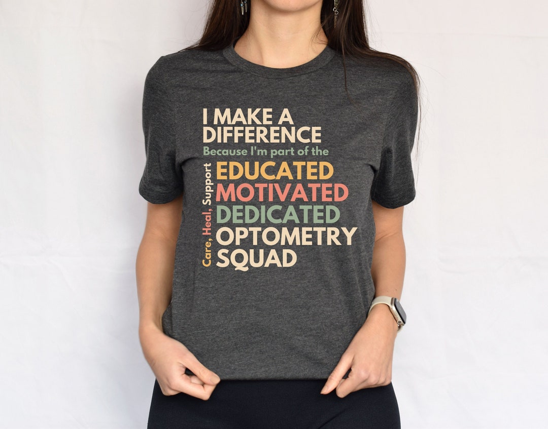 Optometry Squad Shirt, Long Sleeve, Sweatshirt, Hoodie, Gift, I Make ...