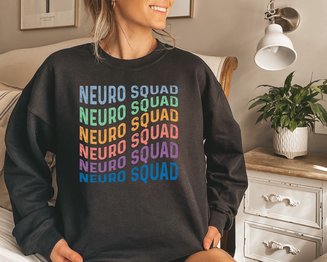 Neuro Squad, Shirt, Hoodie, Sweatshirt, Tank Top, Gift, Neuro Nurse ...