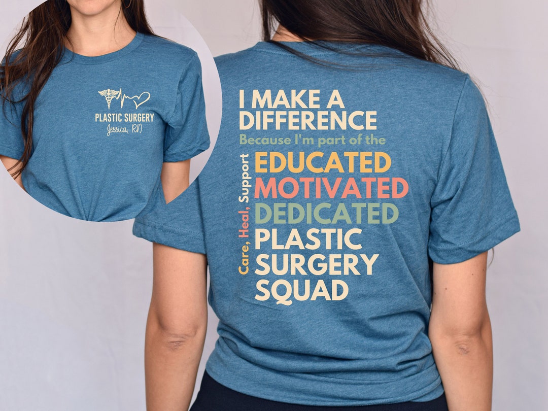 Personalized Plastic Surgery Squad Shirt, Long Sleeve, Sweatshirt ...