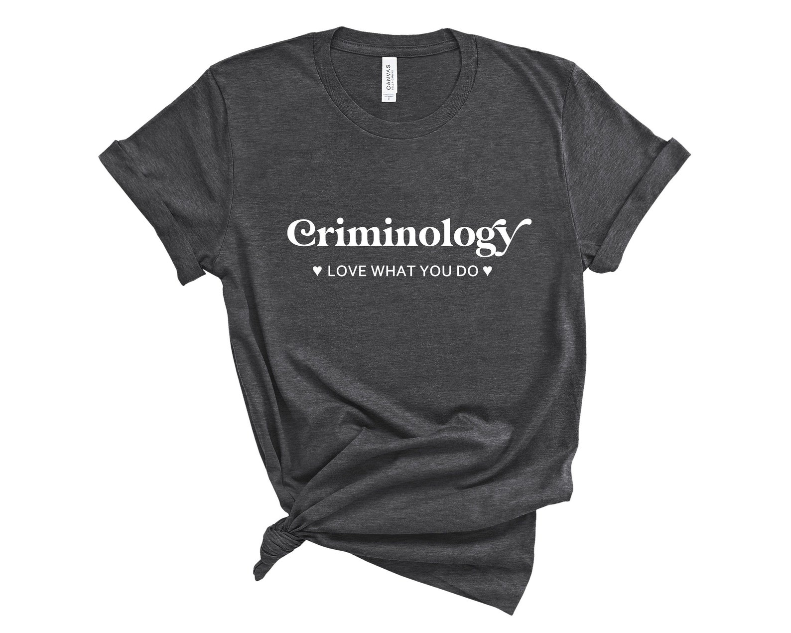 Criminology shirt gift forensics Criminologist Criminology | Etsy