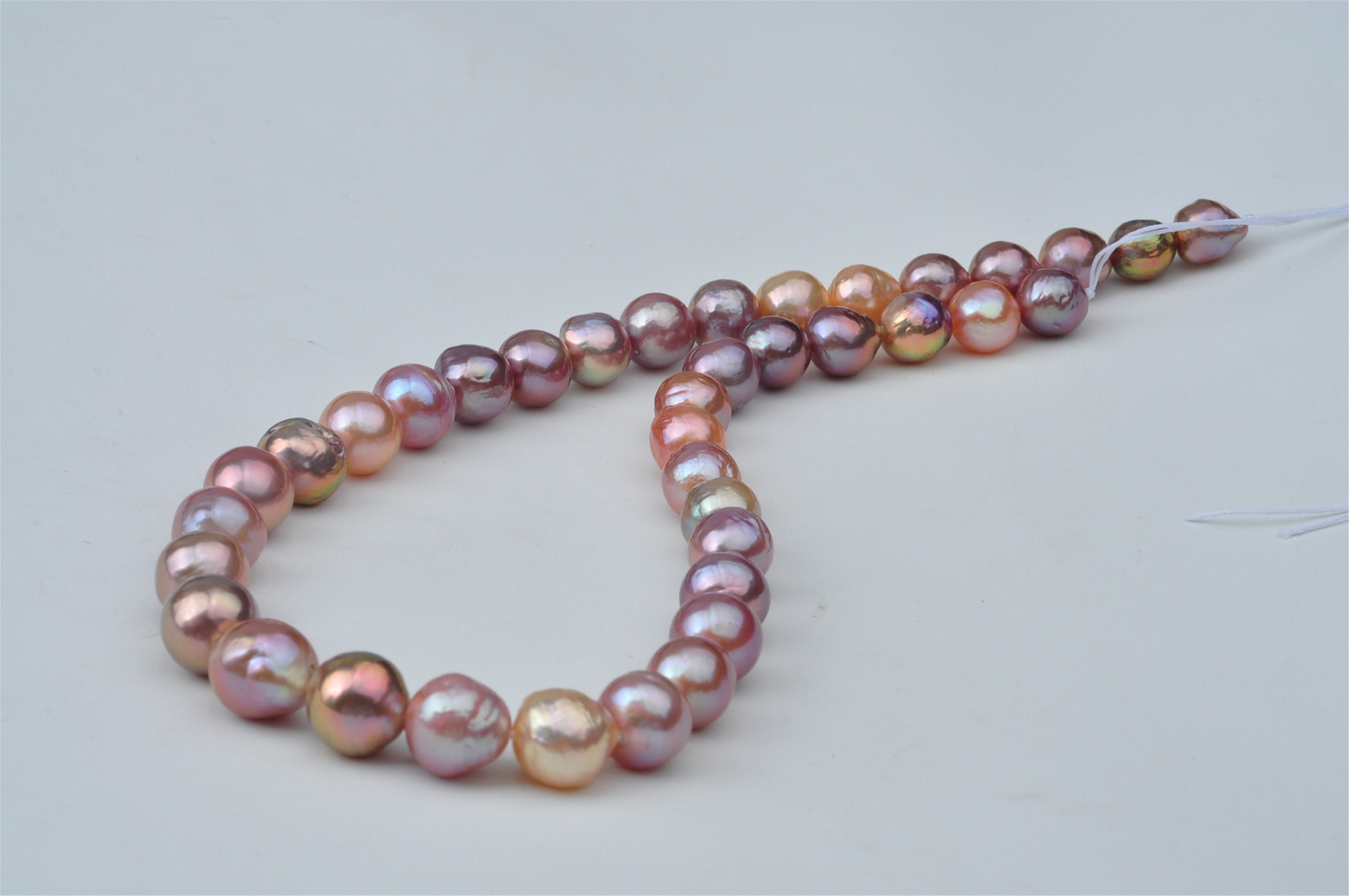 Edison Pearl Strand With Natural Rainbow Coloreae003 - Etsy