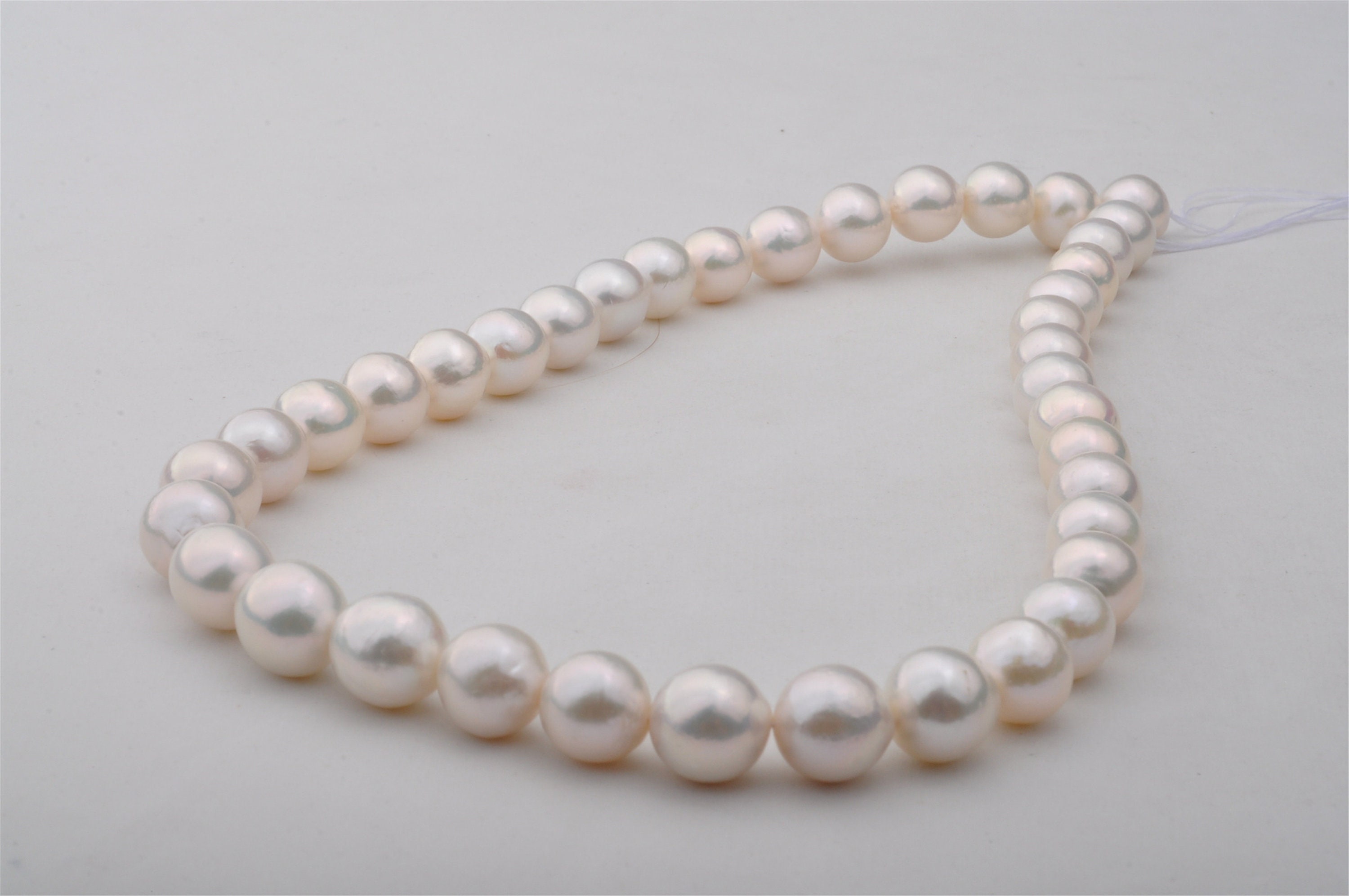 Pearl String With Natural White Color,edison Pearl Beads,natural Semi ...