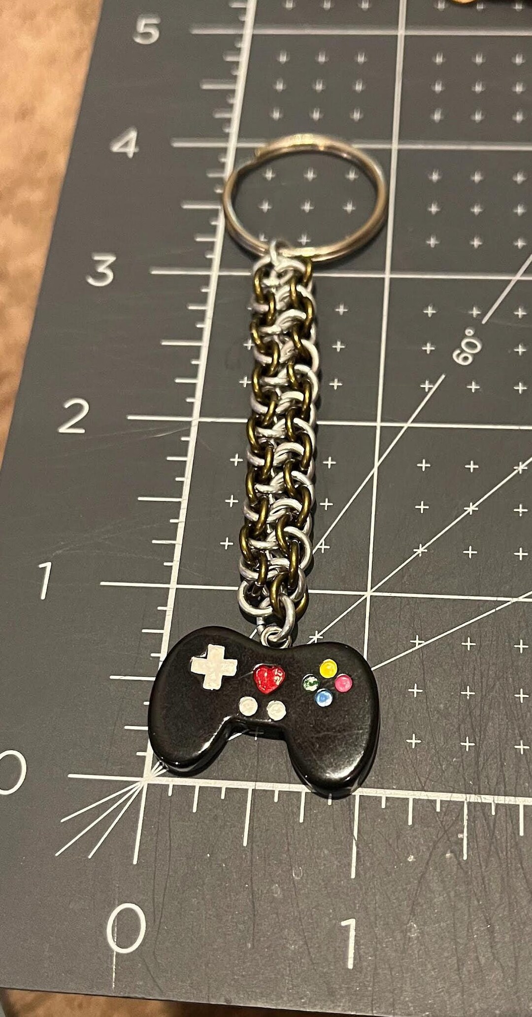 Gamer Chainmail Keychain Vipera Berus - Etsy