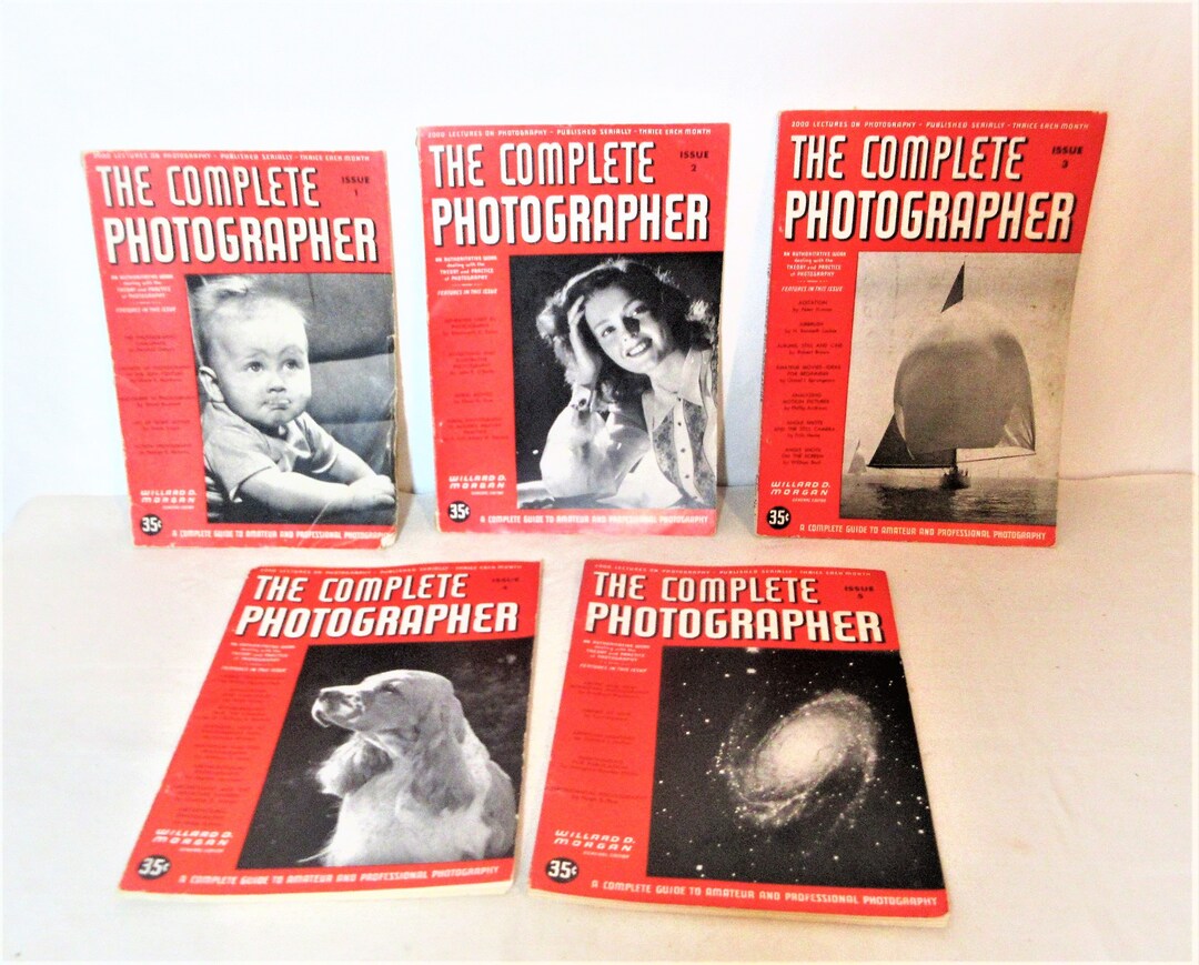 Photo Publications. 1940s the Complete Photographer by Willard Morgan ...