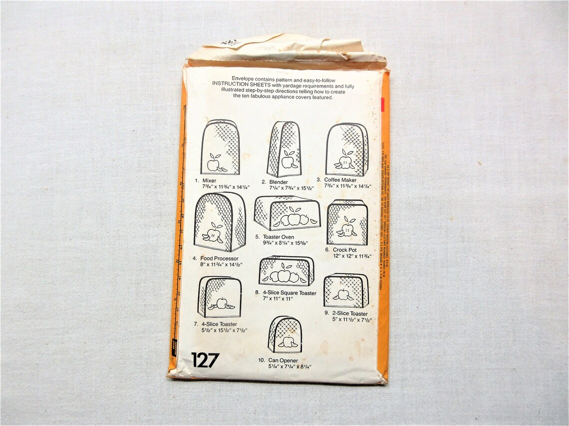 Country Farm House Kitchen Decor Patterns. Uncut Simplicity House #127 ...