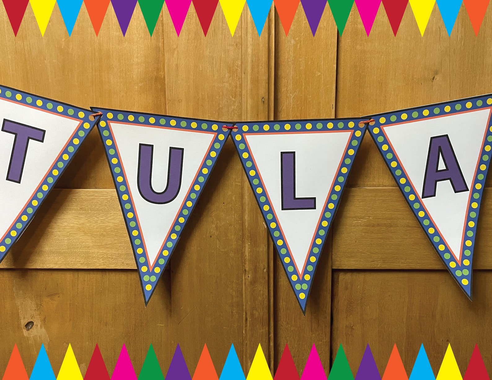 CONGRATULATIONS Printable Pennant Flag Banner | Best Downloadable Party ...