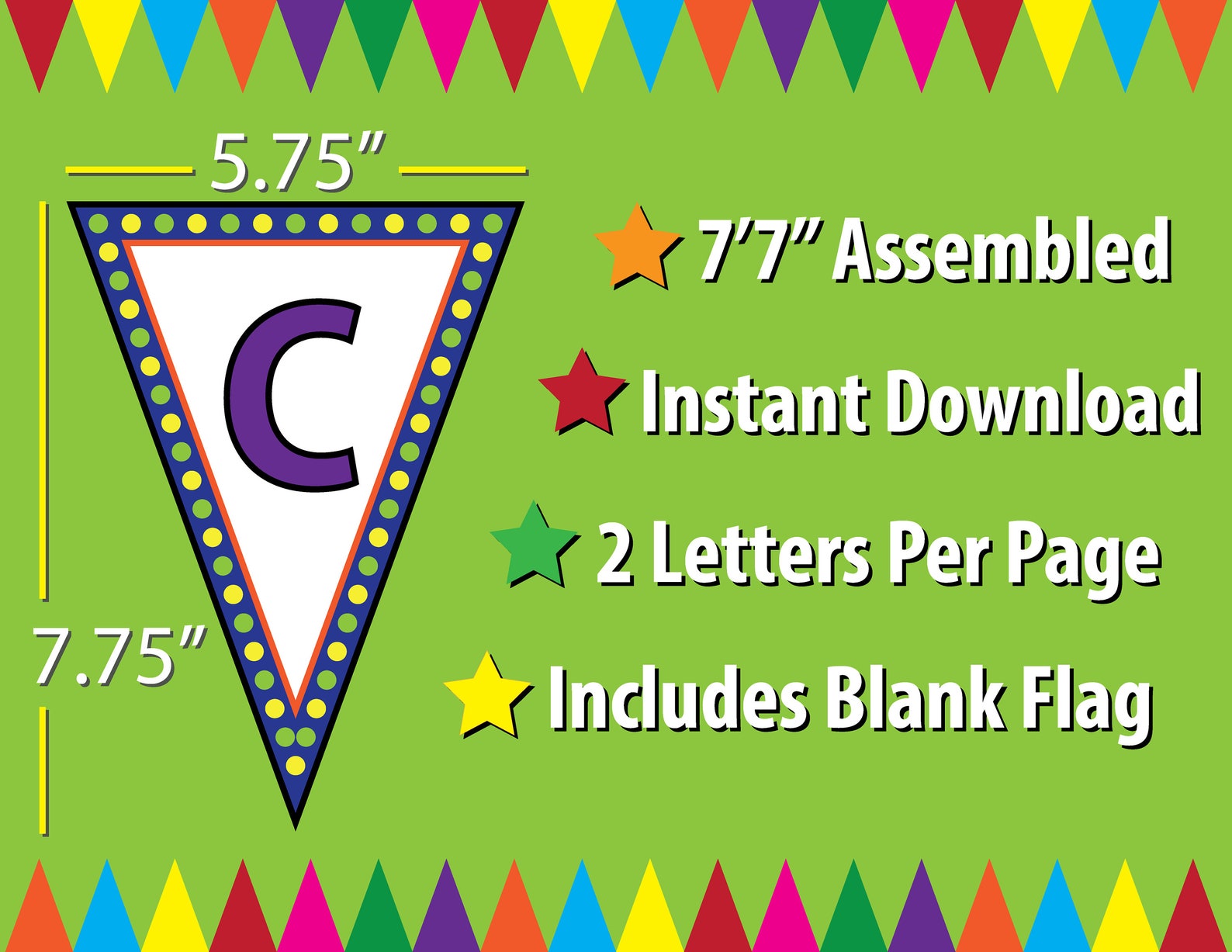 CONGRATULATIONS Printable Pennant Flag Banner | Best Downloadable Party ...