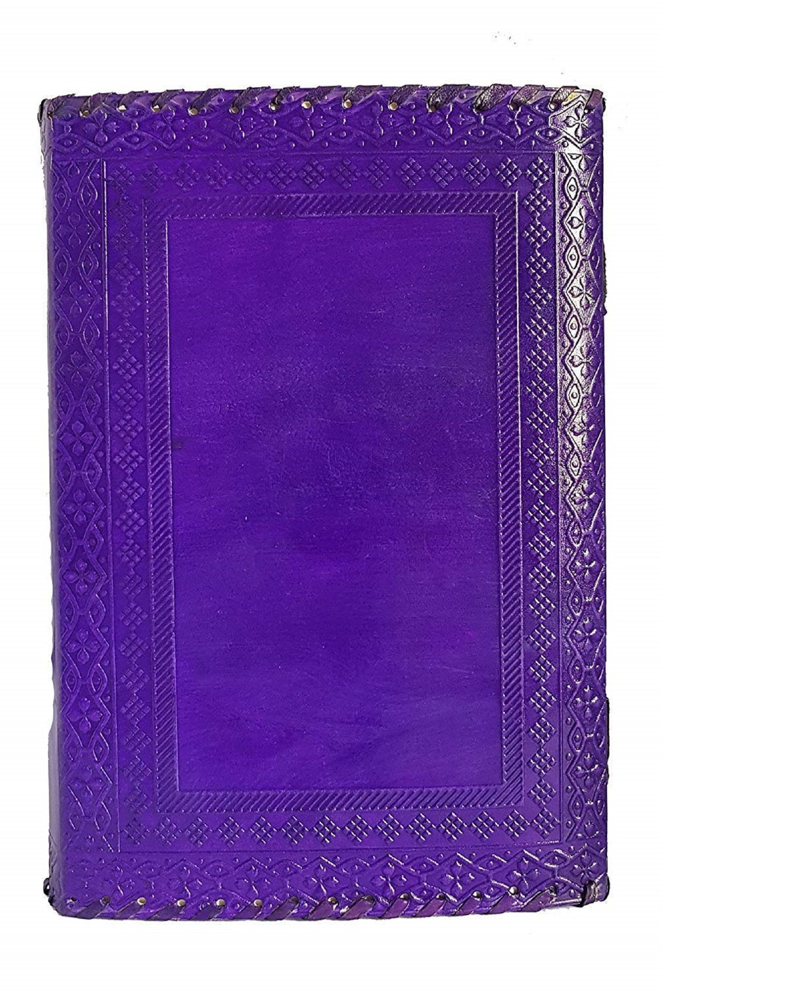 Purple Colour Leather Diary with Lock & Key Diary Size | Etsy