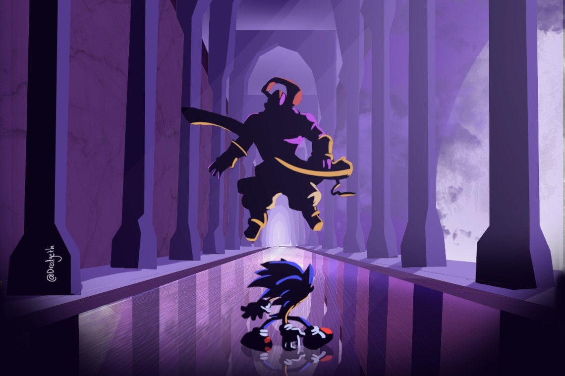 Sonic and the secret rings Erazor Djinn | Etsy