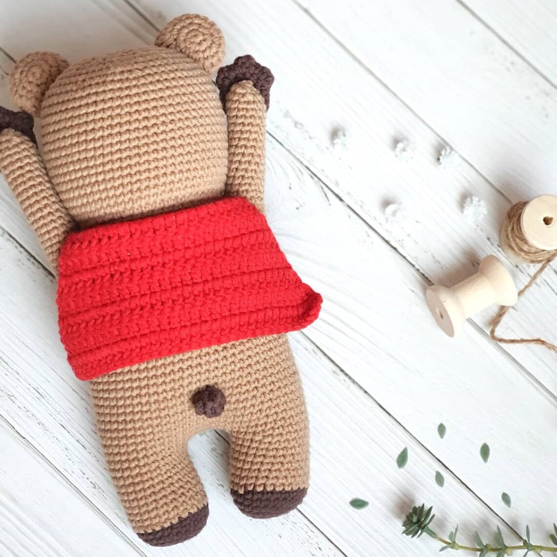 Hurray Animals PDF PATTERN Bear /crochet Doll - Etsy