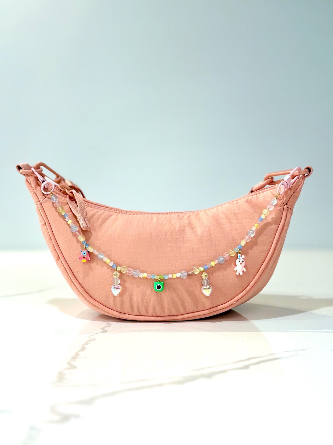 Alien Charm Beaded Bag Chain: Kawaii Purse Clip (14 Inch) - Etsy
