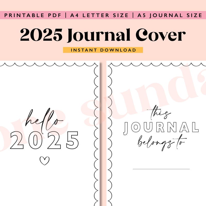 Journal Pages - Etsy