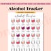 Alcohol Tracker, Printable Journal Page, Planner Page, A5 Journal Page ...