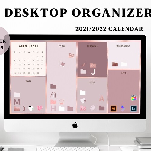 20 Chic Folder Icons for MAC and WINDOWS Computers Rose Gold - Etsy