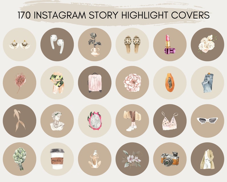 Instagram Story Covers, Instagram Highlight Covers, Lifestyle Story ...
