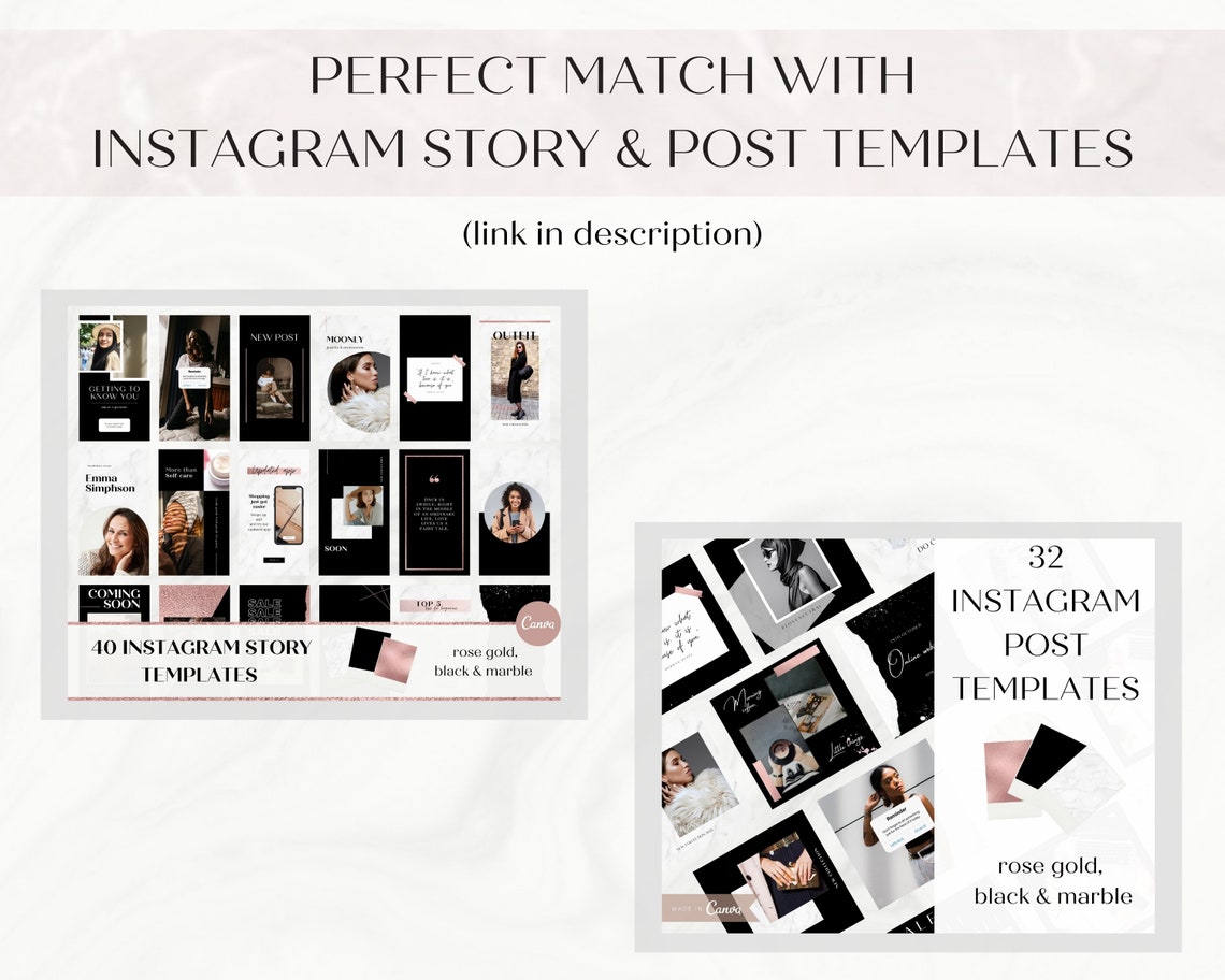 Instagram Story Highlight Covers Rose Gold Highlights - Etsy