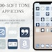 Blue App Icons iPhone Ios 14 App Icons Aesthetic App Covers - Etsy