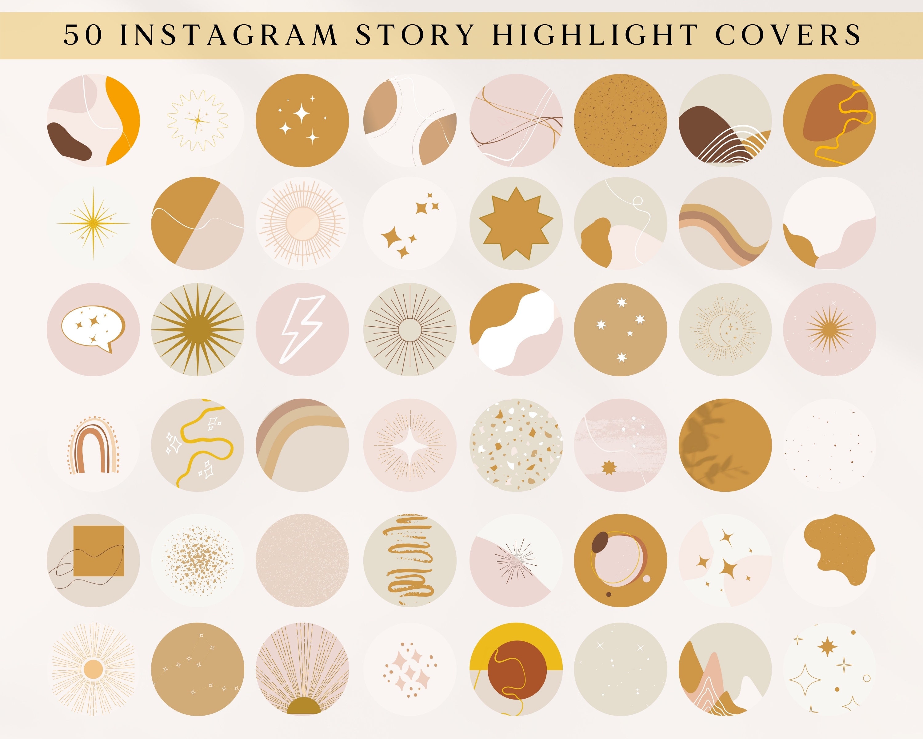 Editable Instagram Templates Boho Instagram Post Templates | Etsy