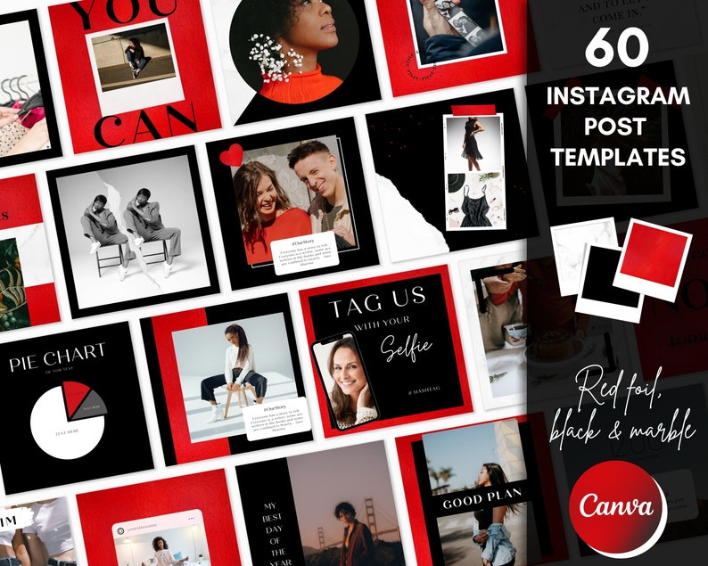 Instagram Templates Canva Instagram Post Templates for Canva - Etsy