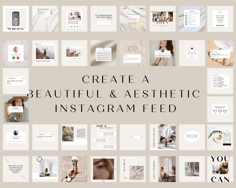 Instagram Post Template Canva Instagram Feed Engagement Post | Etsy