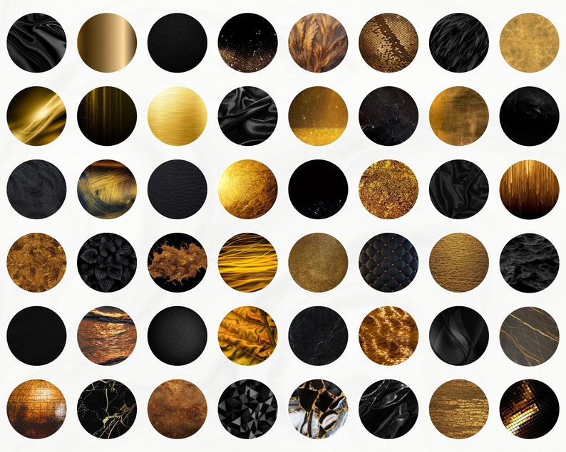 Instagram Story Highlight Covers Gold Highlights Glitter - Etsy