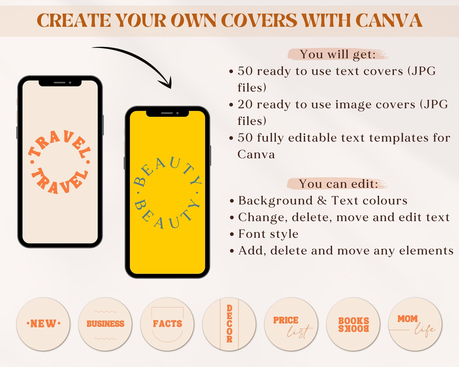 Instagram Highlight Covers, Groovy Covers for Instagram, 90s Instagram ...