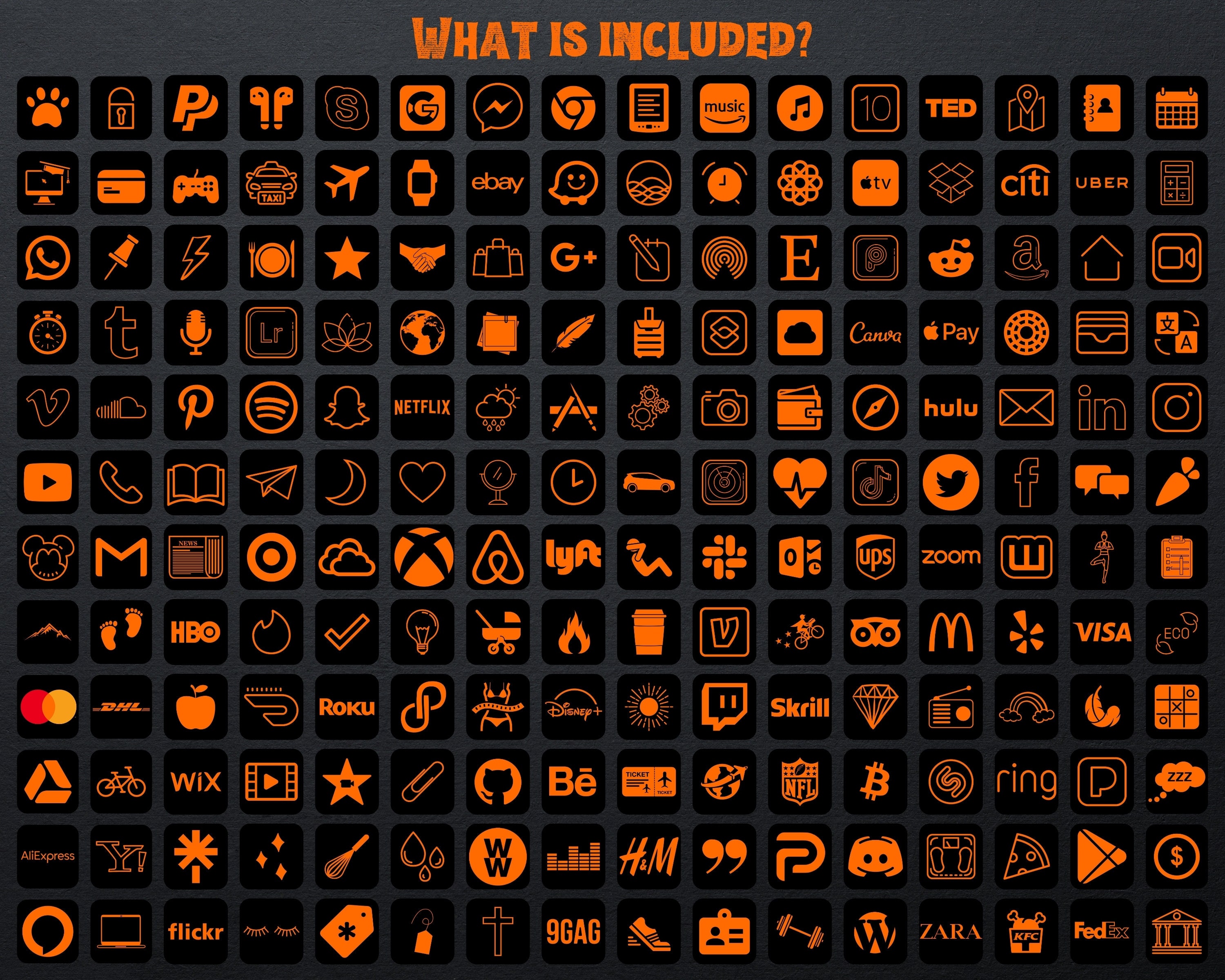 Halloween App Icons Ios App Icons Halloween Iphone Theme - Etsy