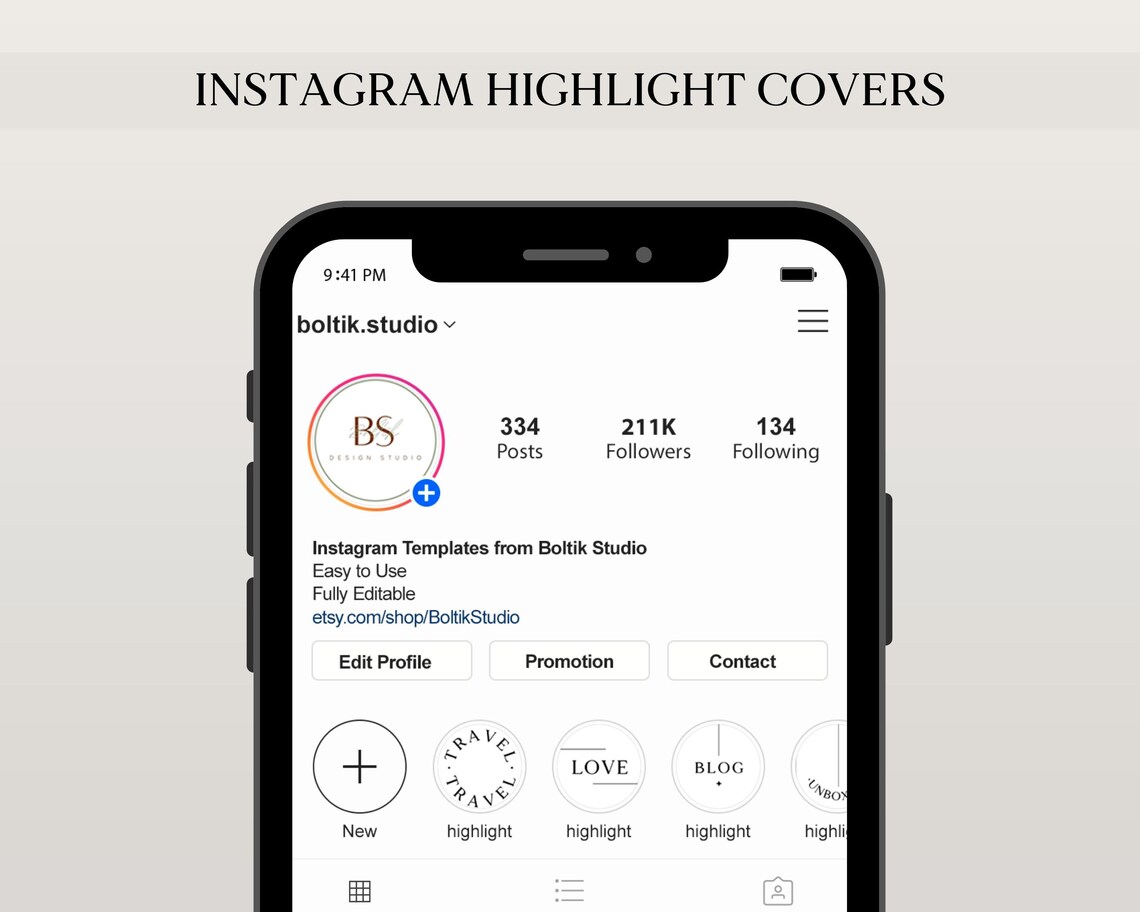Instagram Highlight Covers White Covers for Instagram | Etsy