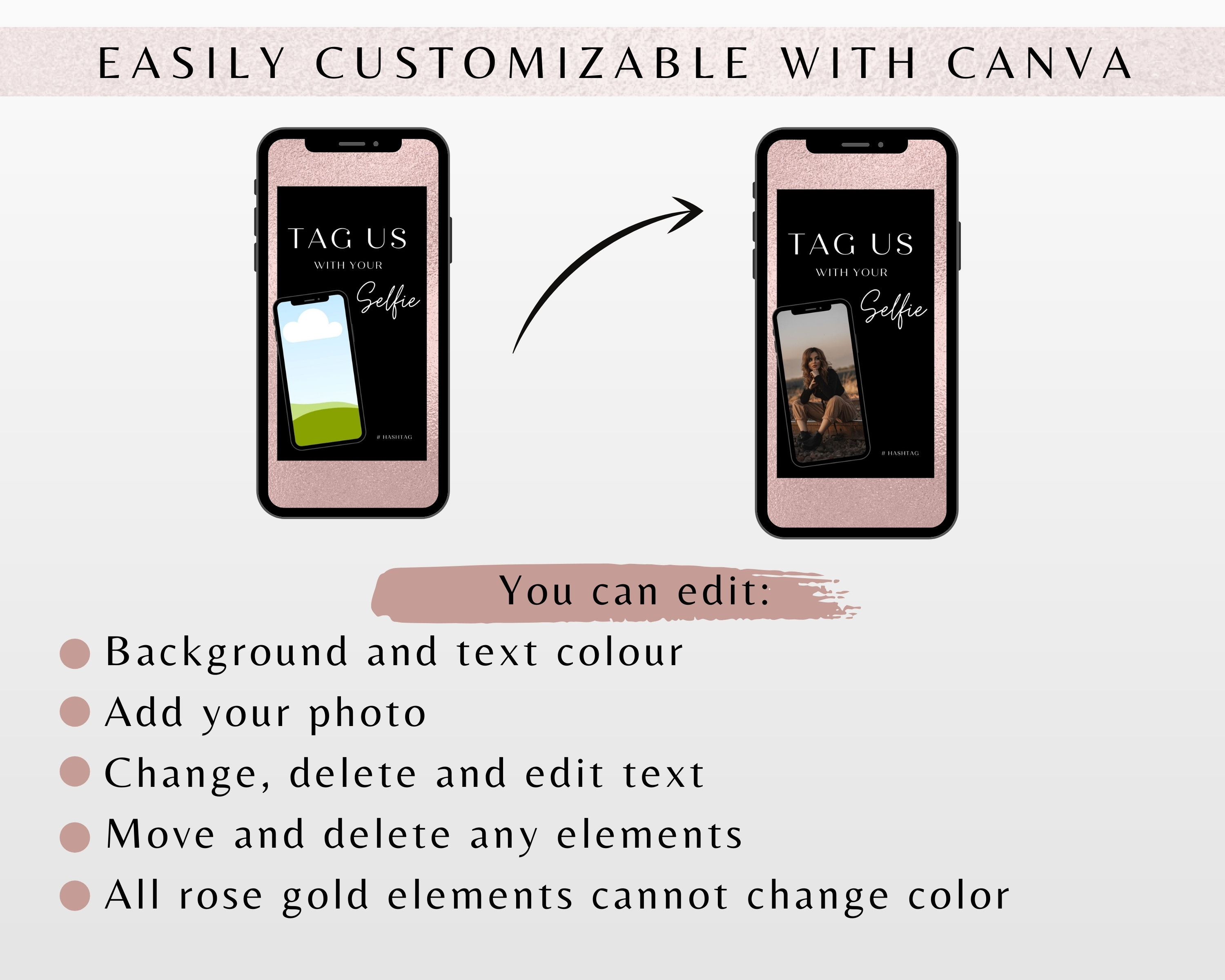 Editable Instagram Template Pack Instagram Post Templates for | Etsy