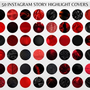 Editable Instagram Template Pack, Red Instagram Stories, Instagram Post ...