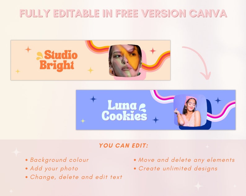 Etsy Shop Banner Kit Etsy Shop Bundle Etsy Banner Canva - Etsy