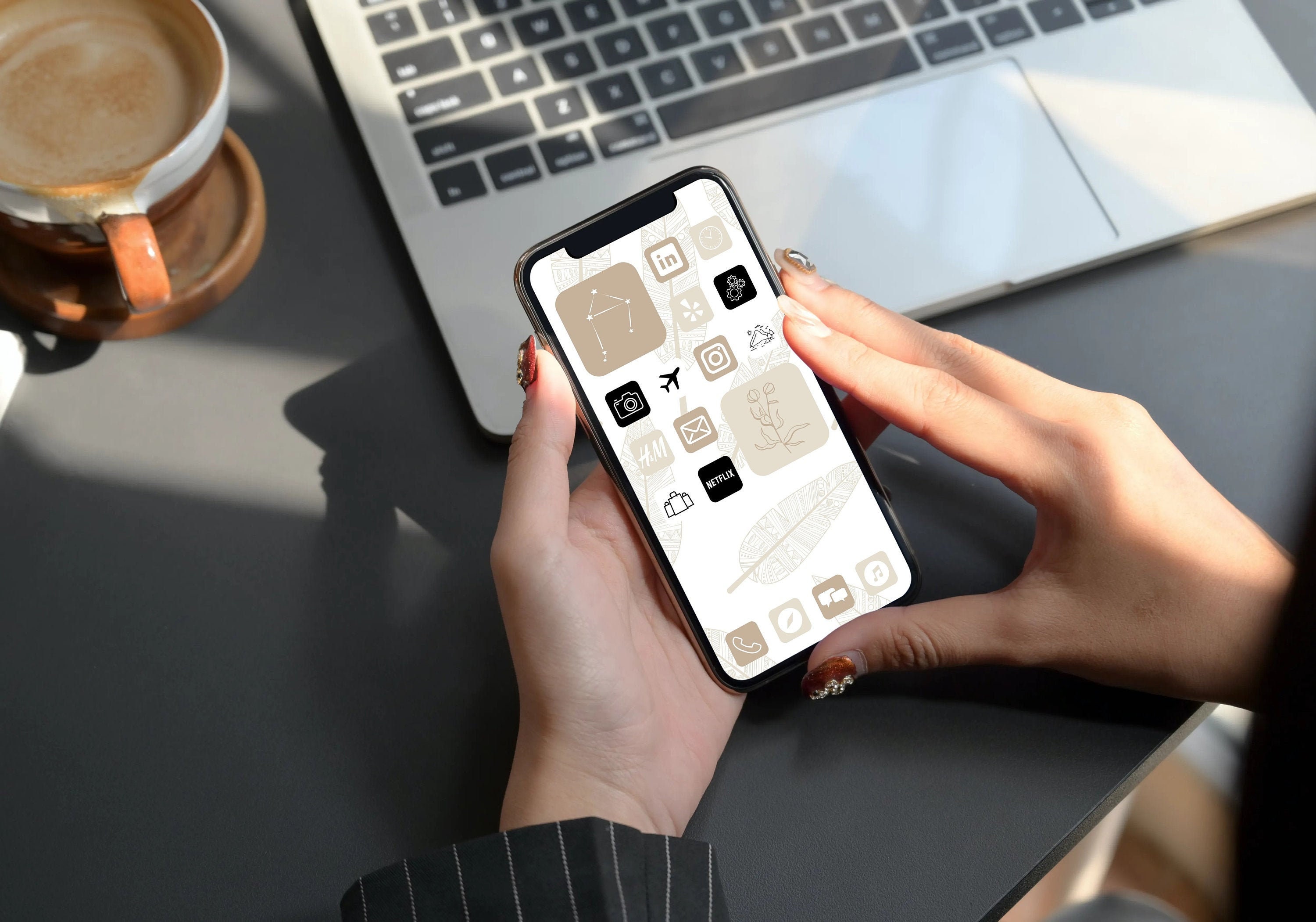 Minimalist Icon Theme Pack for Iphone Ios 14 App Icons - Etsy