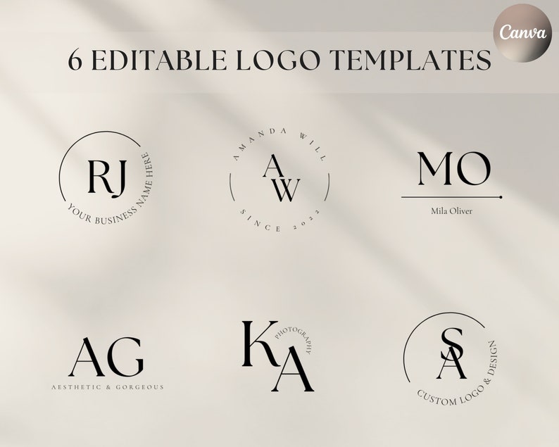 Editable Logo Design, Simple Logo, Text Logo, Modern Logo, Logo ...