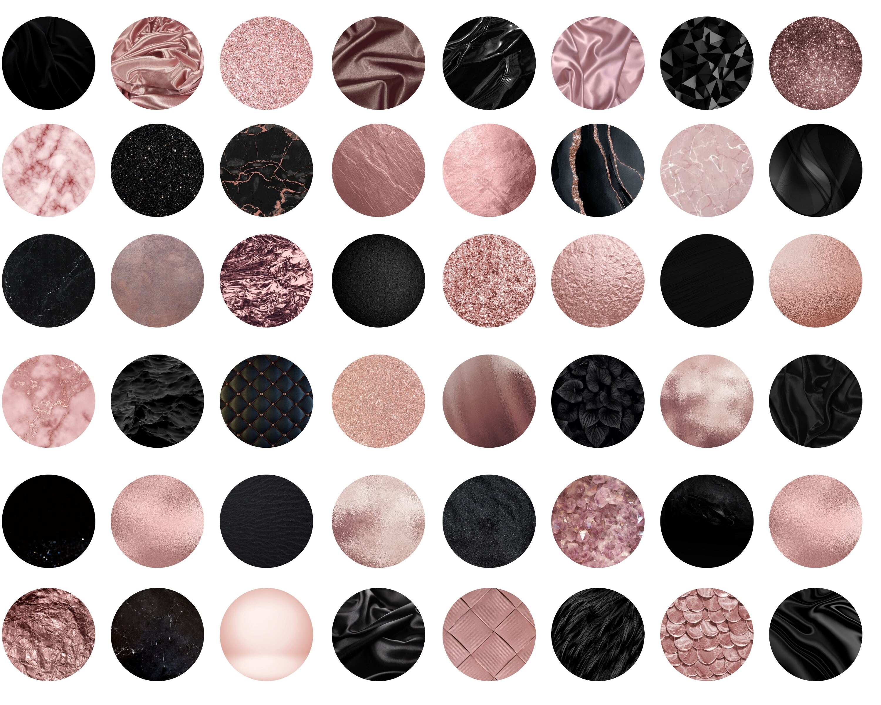 Instagram Story Highlight Covers Rose Gold Highlights - Etsy