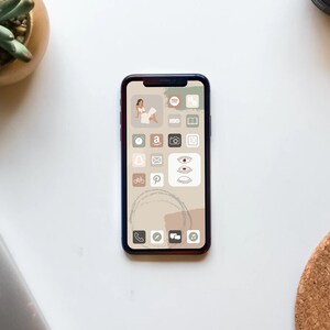 Boho iPhone App Icons, Ios 14 App Icons, iPhone Home Screen Ios 14 ...