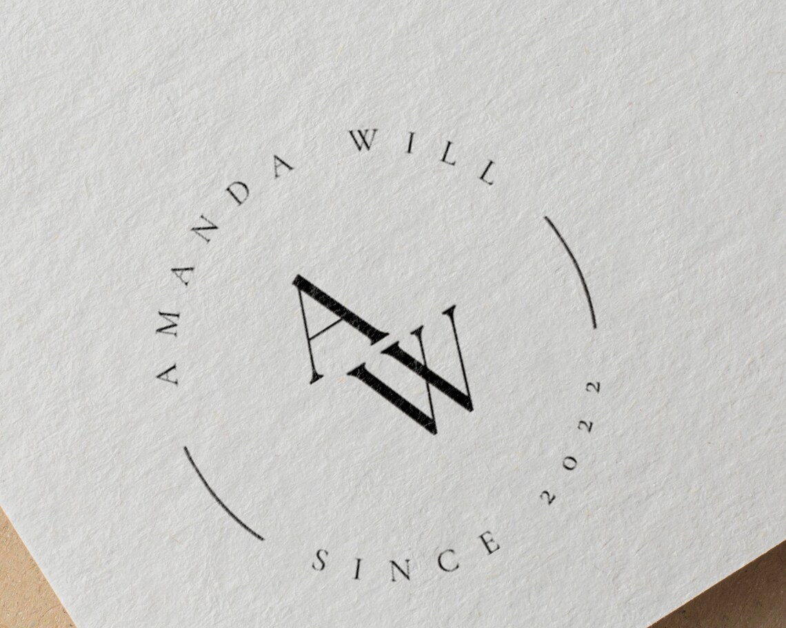 Editable Logo Design Simple Logo Text Logo Modern Logo - Etsy