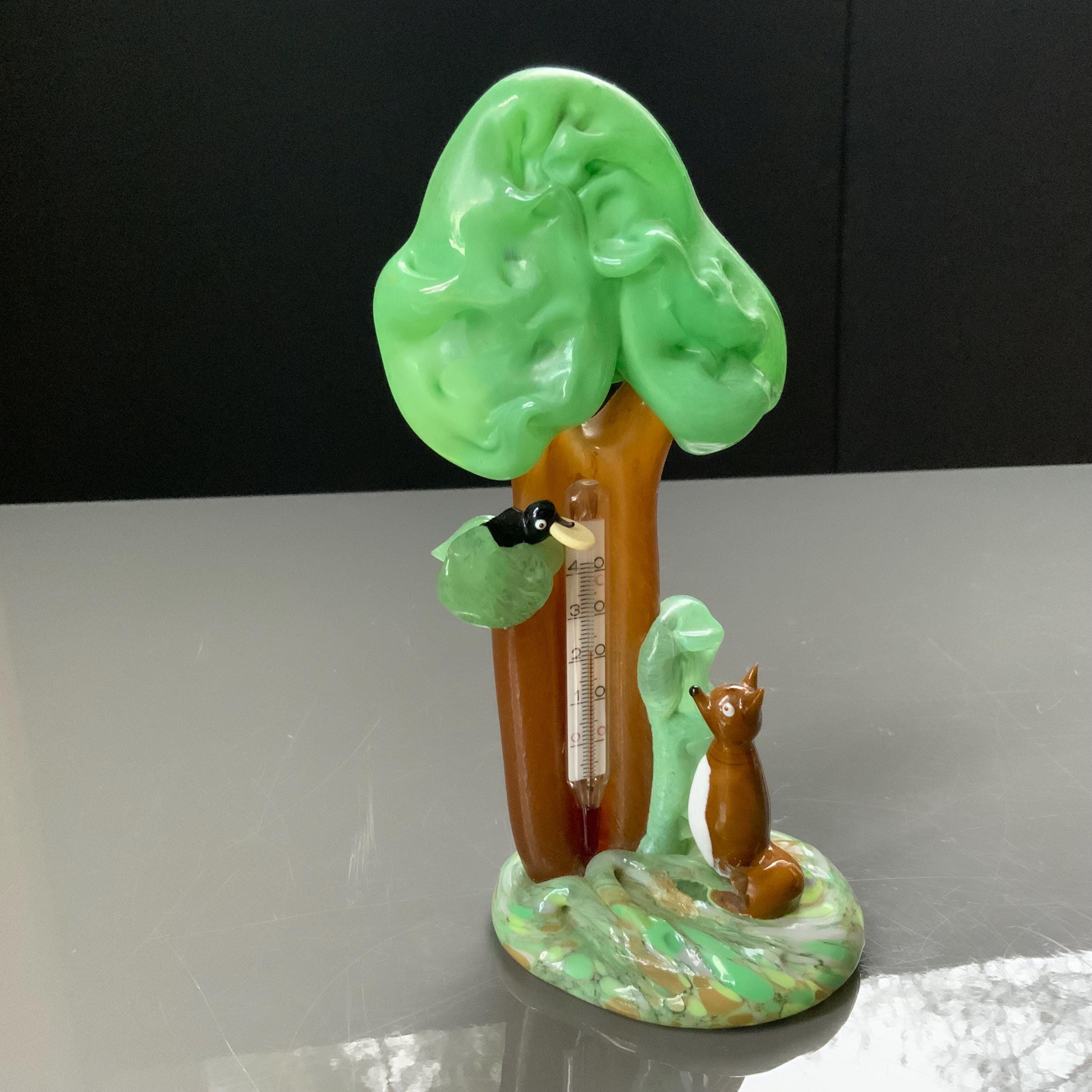 The Crow and the Fox Bohemia Zelezny Brod Glass Figures Gallery Objects ...