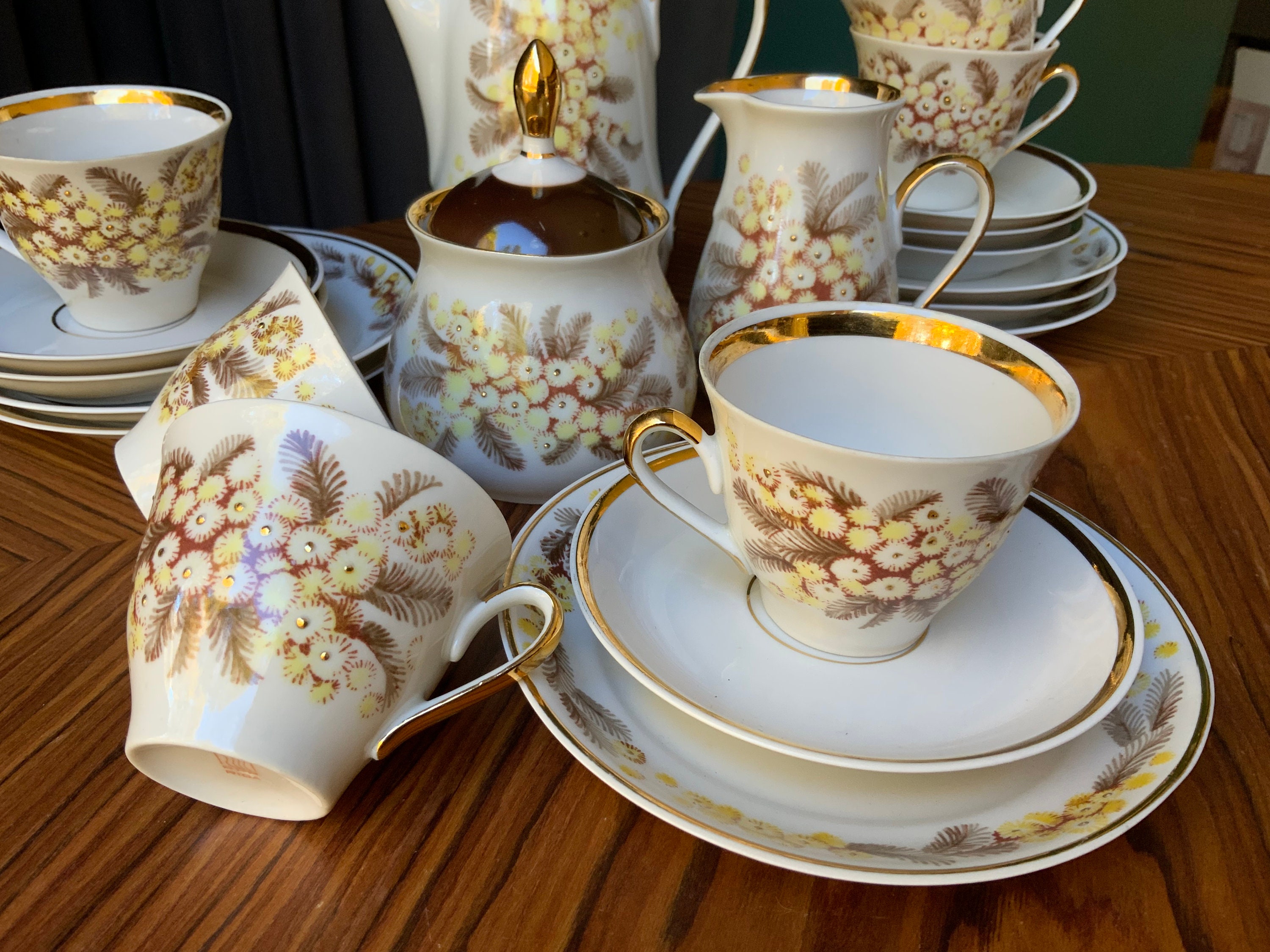 Vintage RPF Riga Porcelain Factory RPR Very Thin China - Etsy