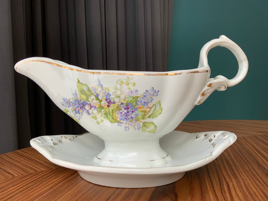 Antique Sauce Boat, Gravy Boat Porcelain - Etsy