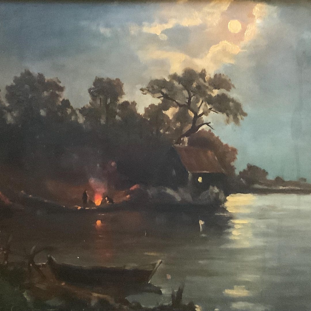 Original Artwork, Painting in Oil by Artist Nikolay Kulainis (1901-1975 ...