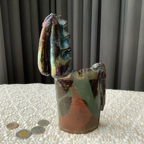 Clay Money Box - Etsy